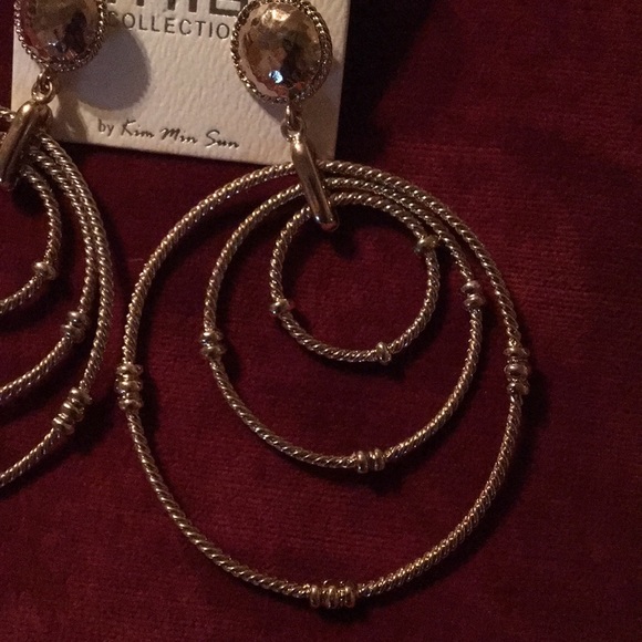 Jewelry | Gold Tone Loops | Poshmark
